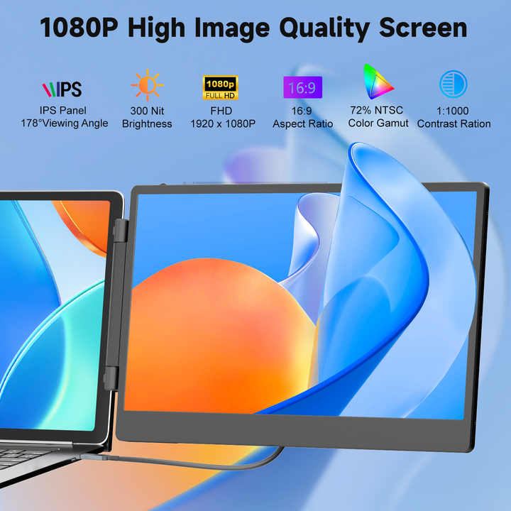 OEM Trending Products 2024 - Triple Portable Monitor for Laptop