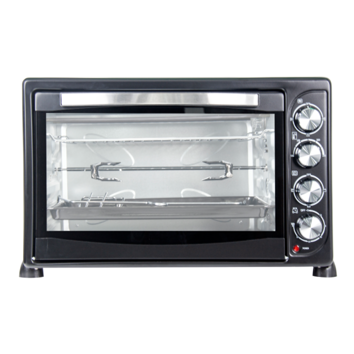 45L Electric Oven with 4 Stainless Steel Heating Elements, Rotisserie ...