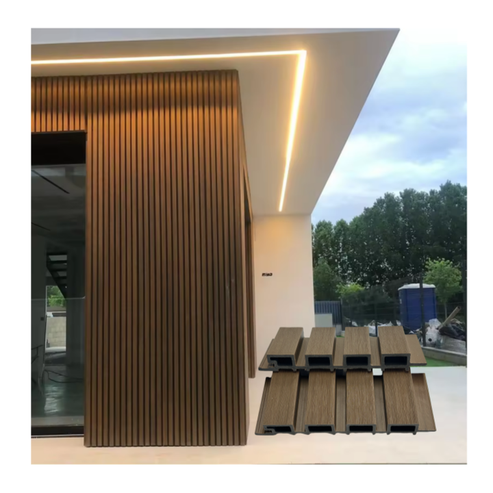 Wall Cladding WPC Exterior Outdoor Composite Wood Grain Outdoor WPC ...