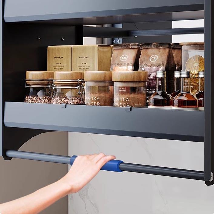 Multi-functional Pull Down Shelf Hanging Snack and Beverage Storage ...