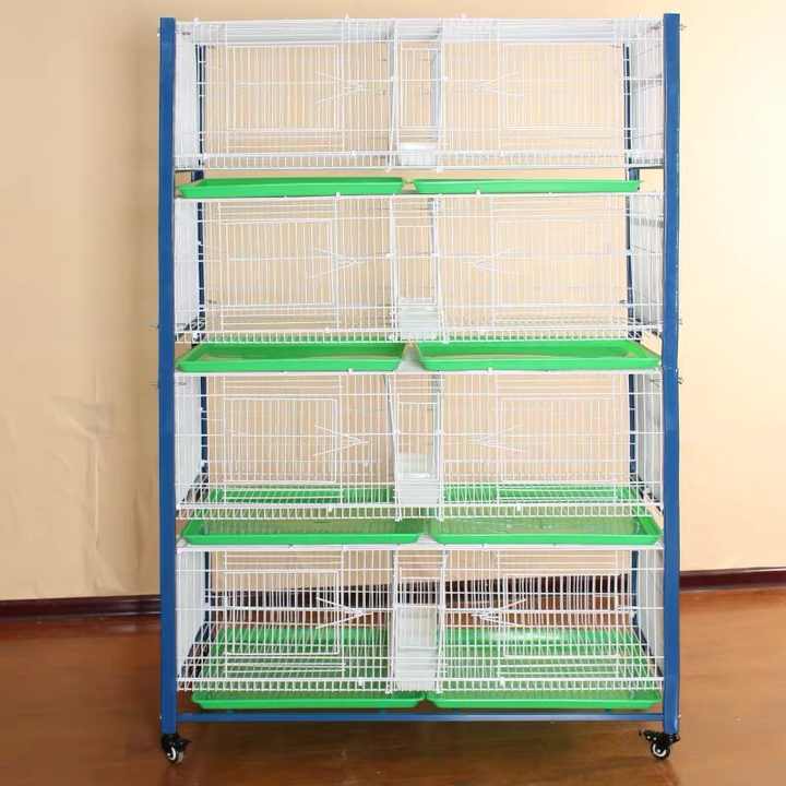 Factory Price Layer Cages Fotable Stainless Steel Pigeon Breeding Cage ...