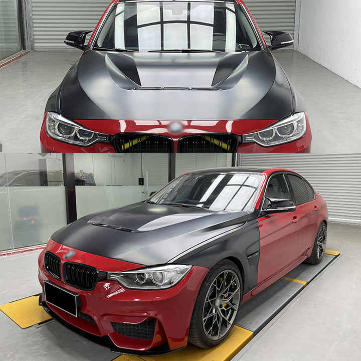 F30 F35 F32 F36 CS Style Car Accessories Engine Cover Bonnet Hood Auto ...