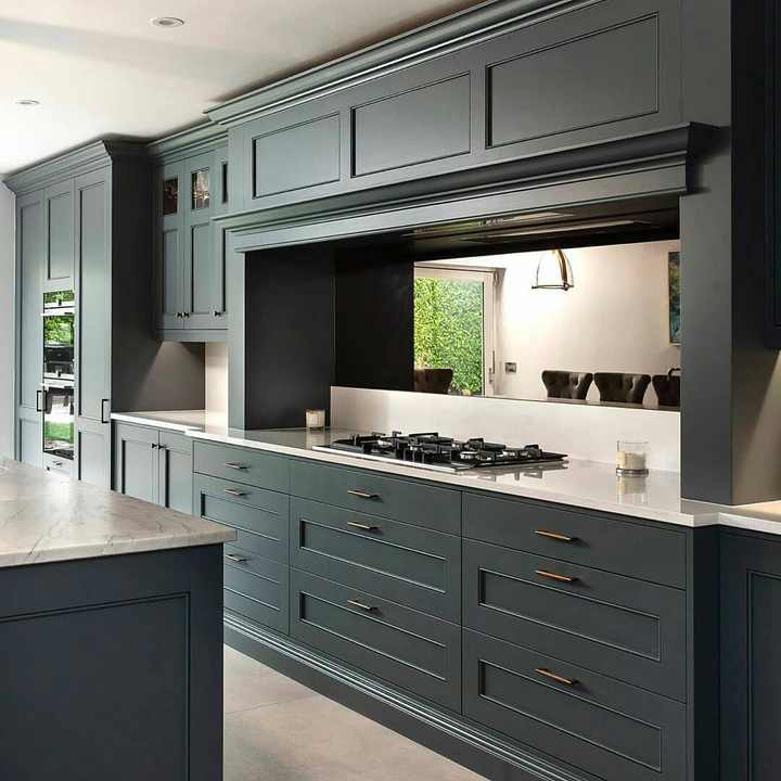 304 Stainless Steel Kitchen Cabinets - Modern & Custom
