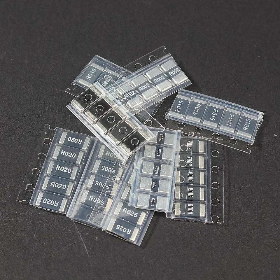 Hot 50PCS SMD Resistor Kit Assorted Kit, R001 R002 R005 R008 R010 R015 ...
