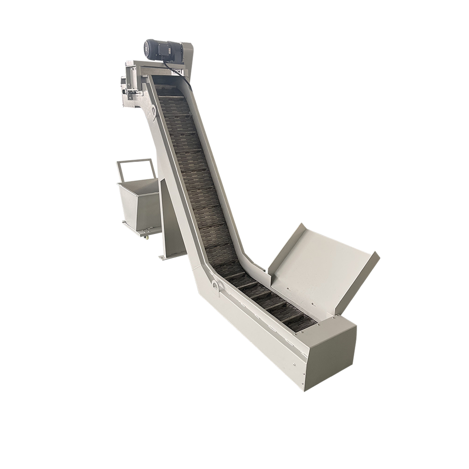 Waste Chip Removal Machine Scraper Conveyor Customized CNC Machine Chip ...
