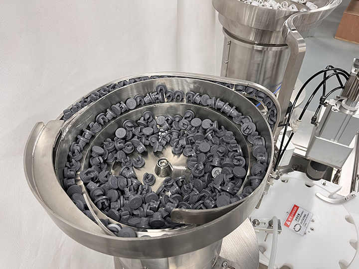 Full Automatic Table Top Filling Capping Machine for Lab Vials