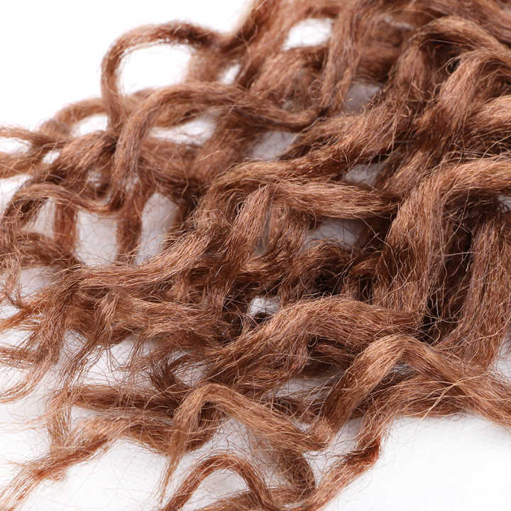 New Goddess gypsy locs Crochet Braids with Curly Ends Synthetic Ombre ...