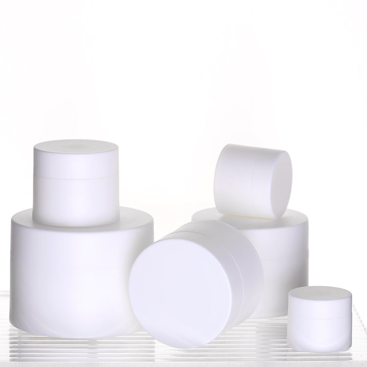 3g 5g 10g 15g 30g 50g 80g White Injection Round Wholesale Plastic Jar ...