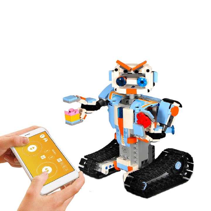 Woma Toys Own Brand Kids Bricks Programming Robot Model Remote Control ...
