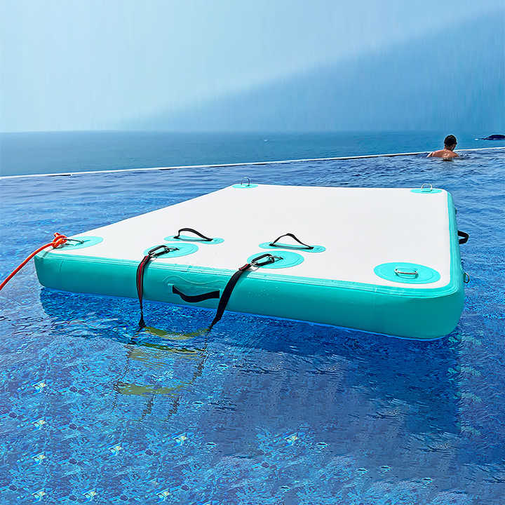 Inflatable Floating Island Water Floating Platform Inflatable Dock