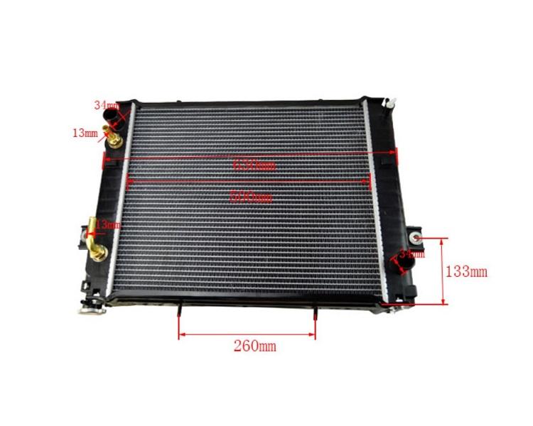 Forklift Parts 16410-23631-71 Hydraulic Copper Radiator for 6FG(D)25/4Y ...