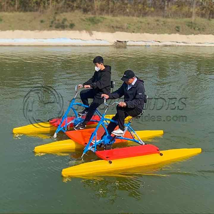 New Arrival Floating Water Bike Polyethylene Material Manual Pedal ...