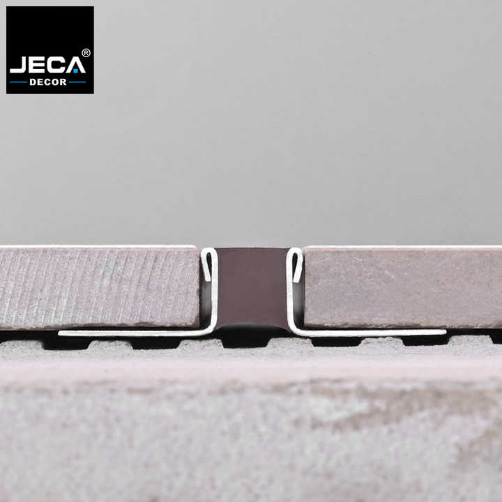 Foshan Factory JECA Tile Movement Joints Strips Metal Tile Expansion ...