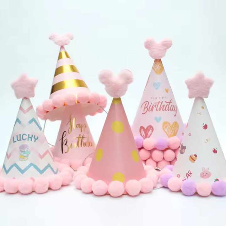 Happy Birthday Cone Hat - Fun Party Accessory for All Ages