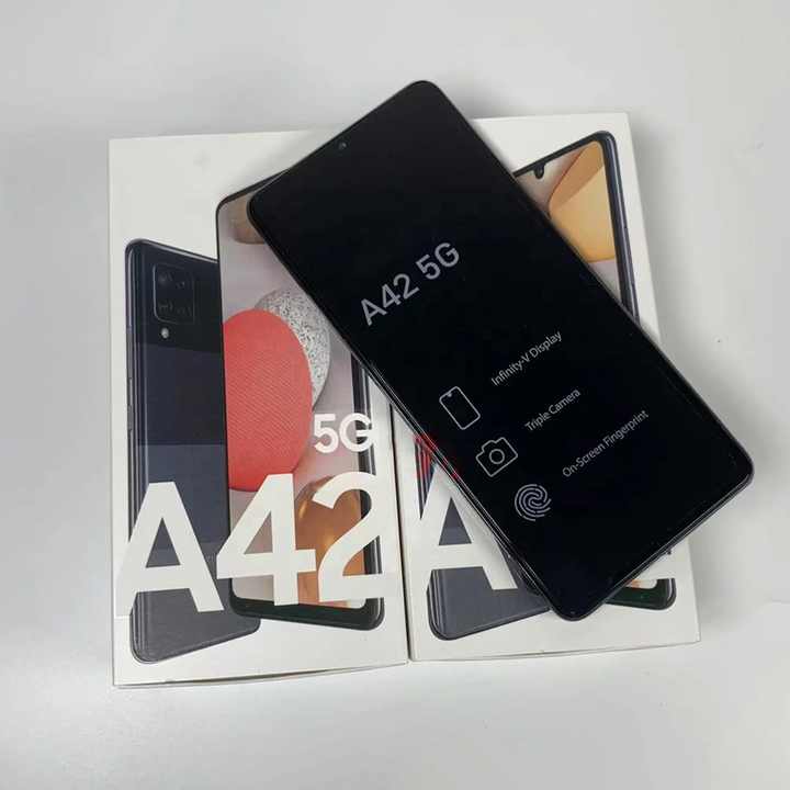 Wholesale Android 5G Smartphone Celulares Original A42 128GB Phone Mobile Unlocked A40 A41 A15 ...