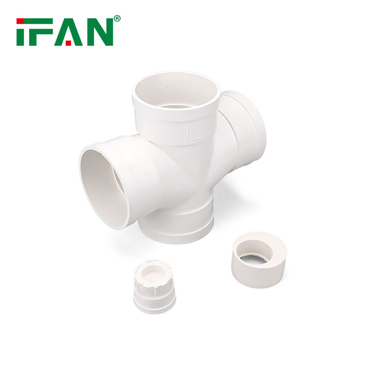 IFAN Water Supply UPVC Fittings ASTM D1785 SCH40 PVC Pipe Fittings 1/2 ...
