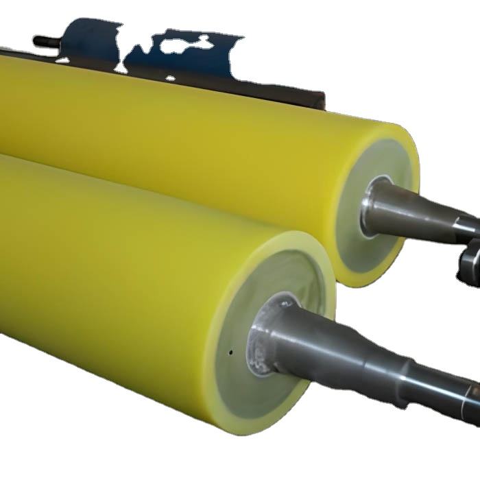 Big PU Roll Polyurethane Rubber Roller for Printing & Dyeing, Durable ...