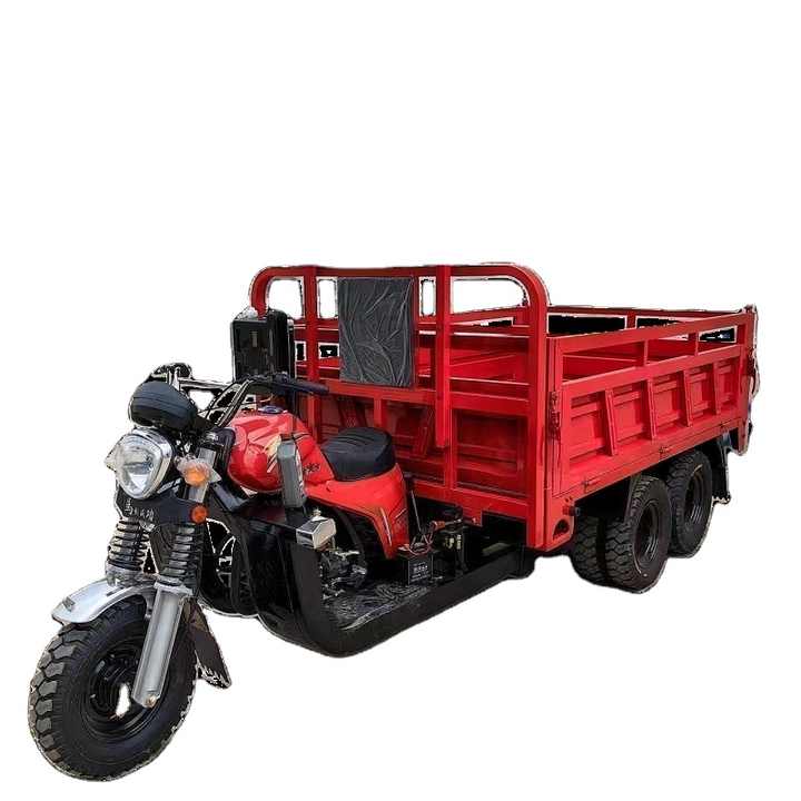 9-wheel Electric Motorized Tricycle - Efficient Cargo Transport