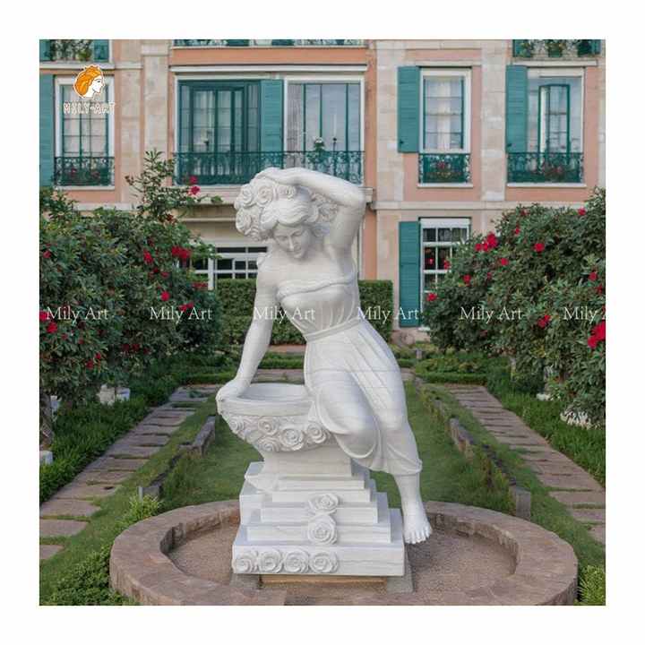 Outdoor Life Size Marble Stone Beautiful Greek Woman Statue for ...