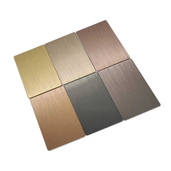 ASTM AISI Bright White Color Decorative Sheet Stainless Steel Plate