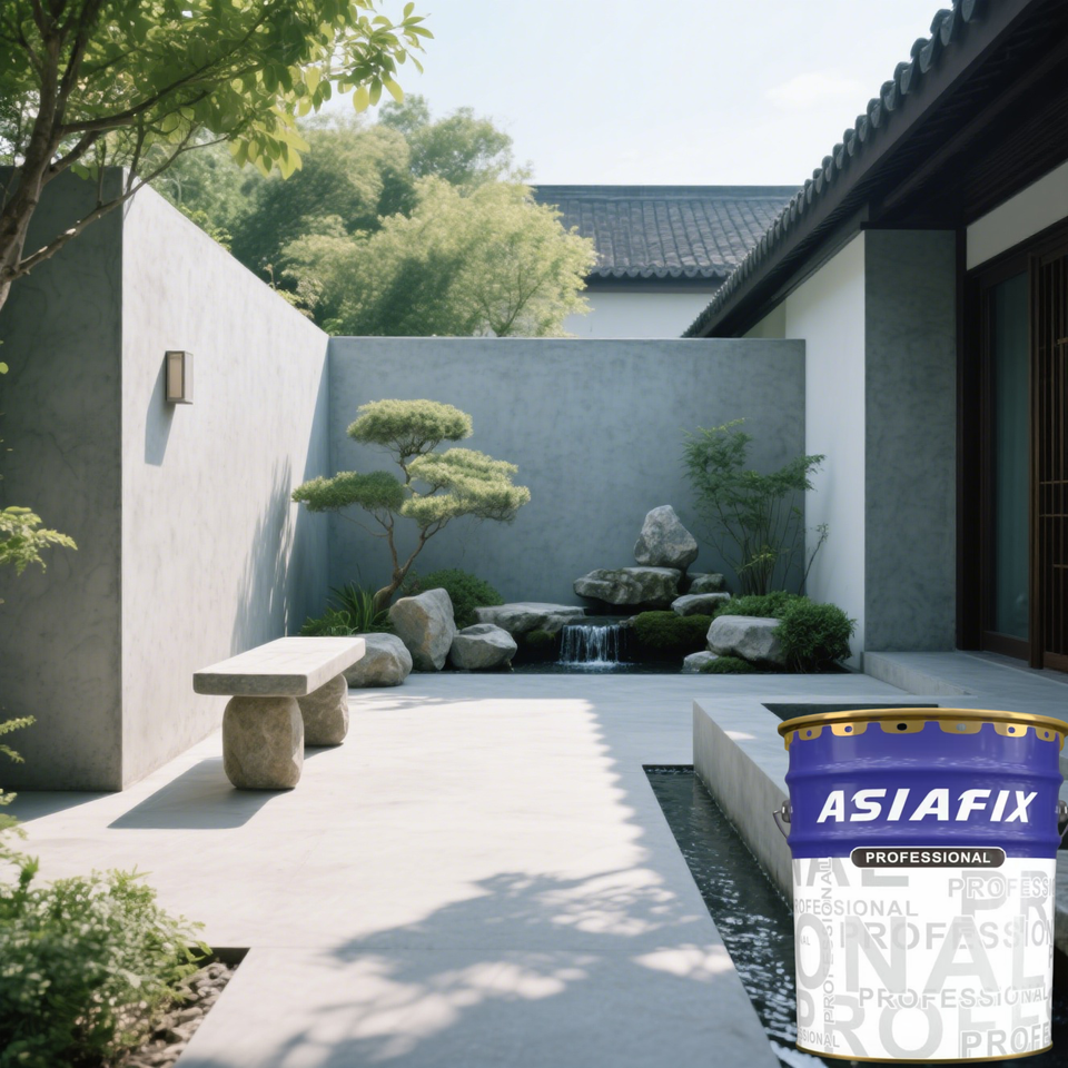 Factory Floor Microcement Paint Industrial Style Super Waterproof Low ...