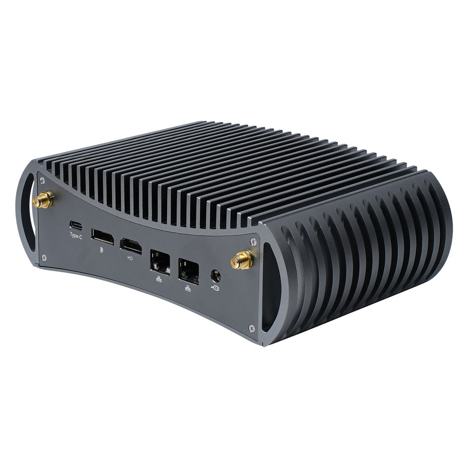 Mini Server PC Industrial Fanless 12th Gen I5-1235U 10Cores 12 Threads ...