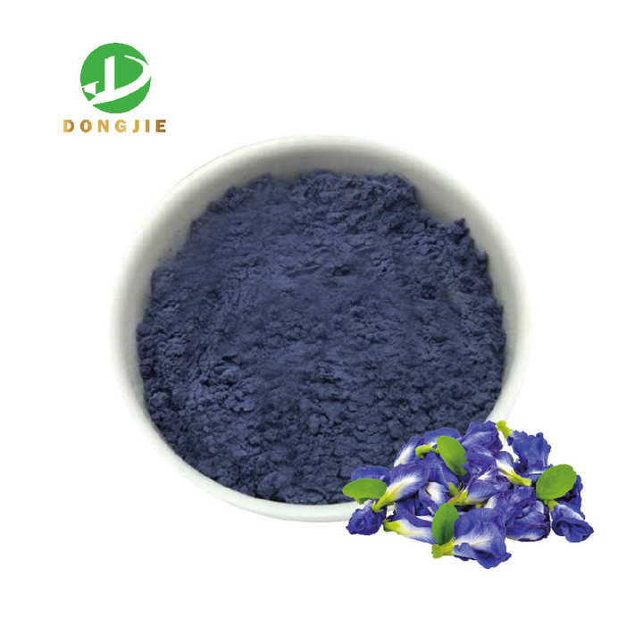Pure Natural Butterfly Pea Flower Powder Food-Grade Butterfly Pea ...