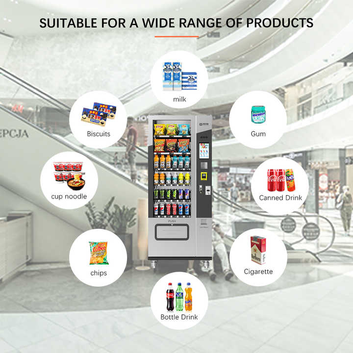 JSK Drinks Biscuit Vending Machine - Unique Food Vending