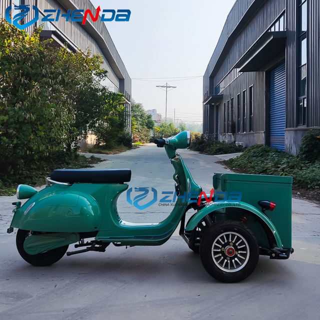 2024 Food Display Motorcycle Food Trolley Mobile Trailers