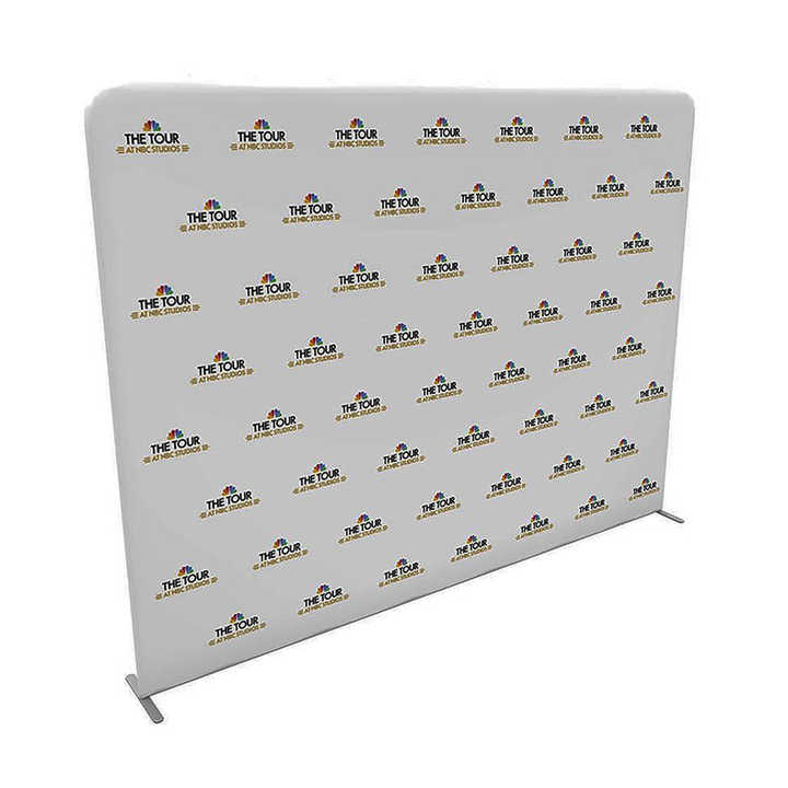 Custom Straight Foldable Trade Show Advertising Display Stand