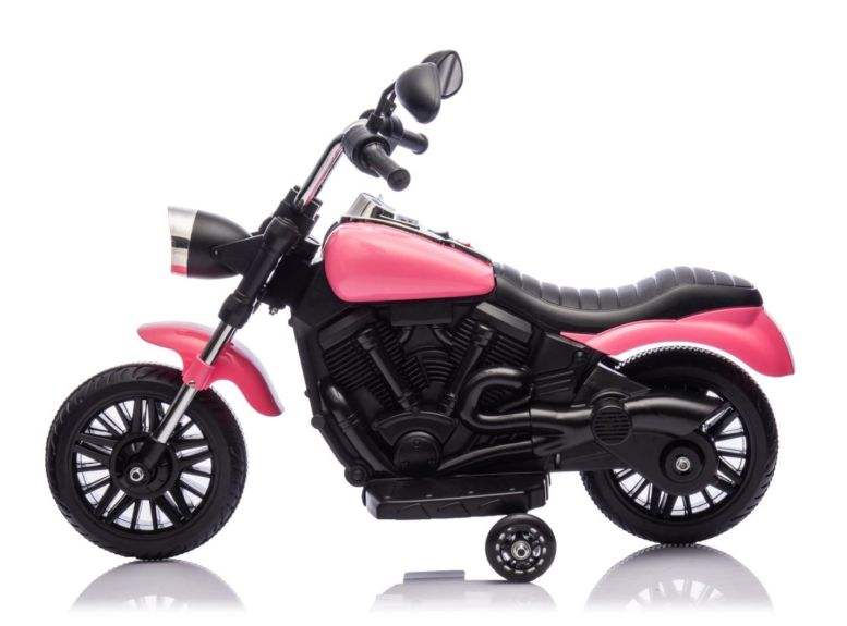 Kids Electric Car Baby Motorcycle with Music and Light Plastic Ride-on ...