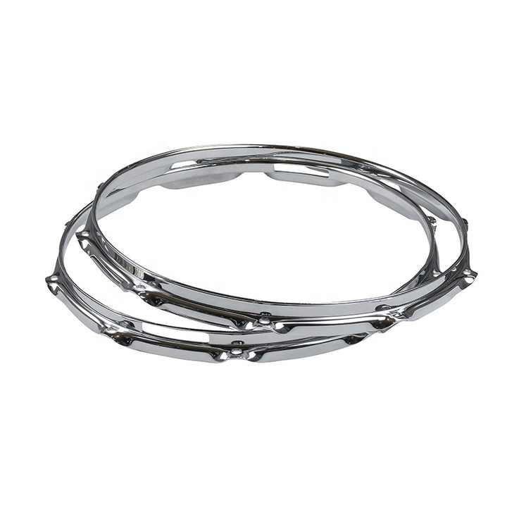 14" Die Cast Chrome Snare Drum Hoop - Alloy Accessory, OEM