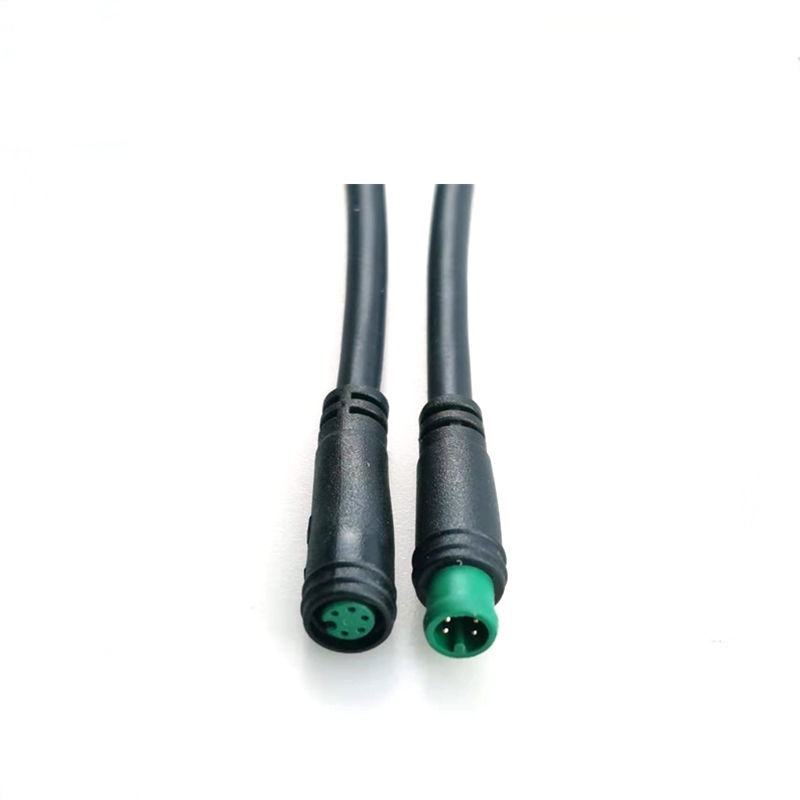 Custom IP68 Male-Female 5-Pin LED Strip Light Connector, RGB Mini M8 ...