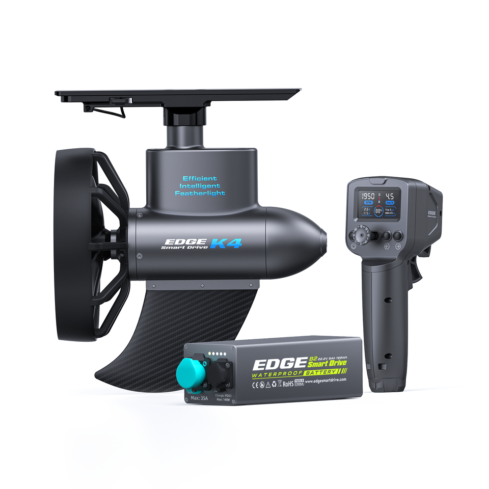 EDGE K4 Kayak Electric Trolling Motor - 450W Thrust Power