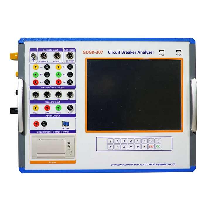CB Analyzer Breaker Testing System for All HV Circuit Breakers