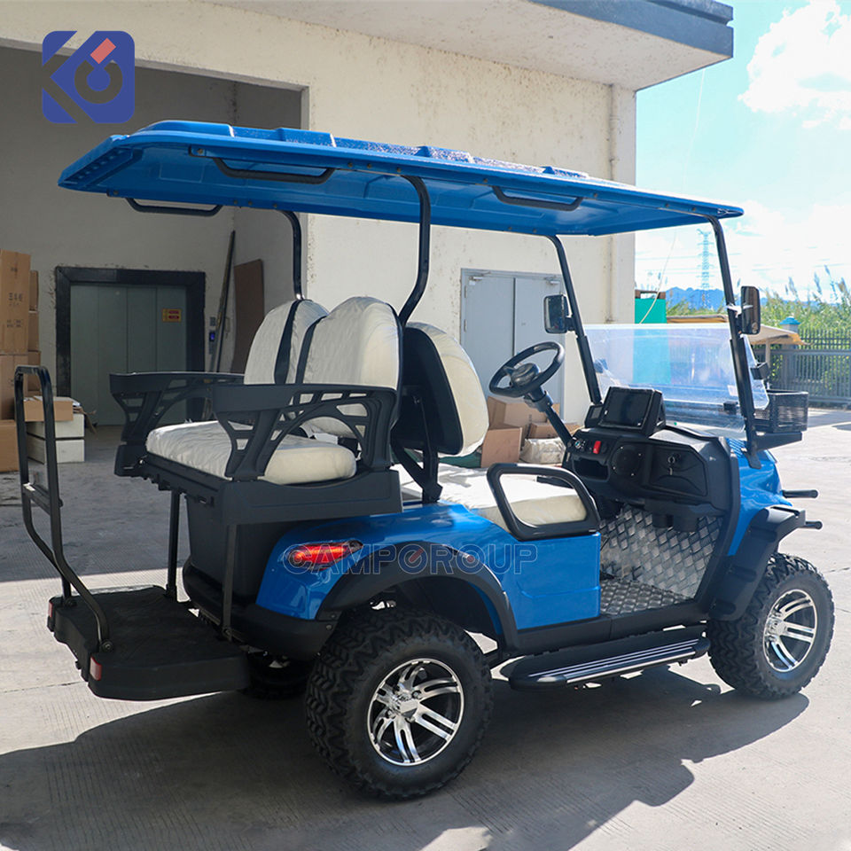 CAMP Custom Street Legal 4 Person Gas Golf Carts Gas Powered Utility ...
