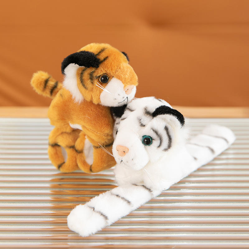 Zoo Realistic Tiger Plush Toys for Children Boys and Girls Tiger Tail ...