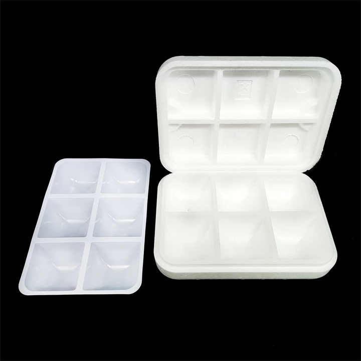 6 Cells Styrofoam Shipping Ice Cream Container Box Package for Sale ...