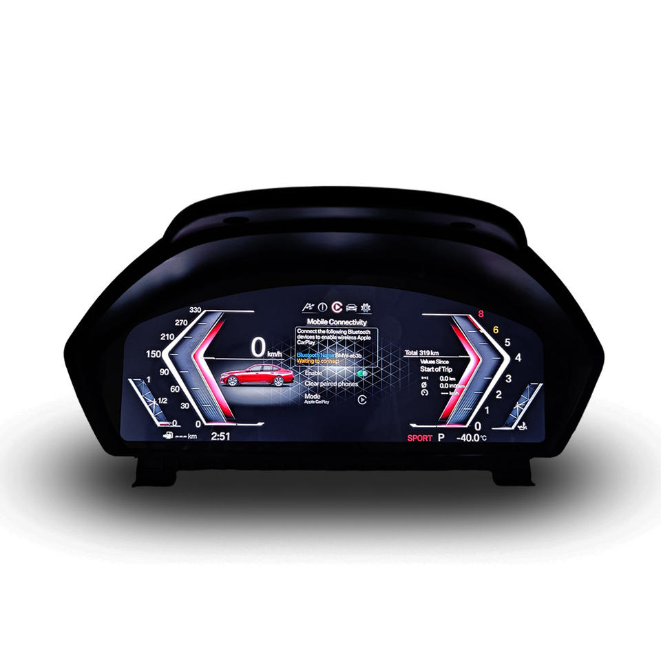 For BMW F10 F15 F30 F18 F25 E90 E60 Cluster Cockpit Speedometer ...