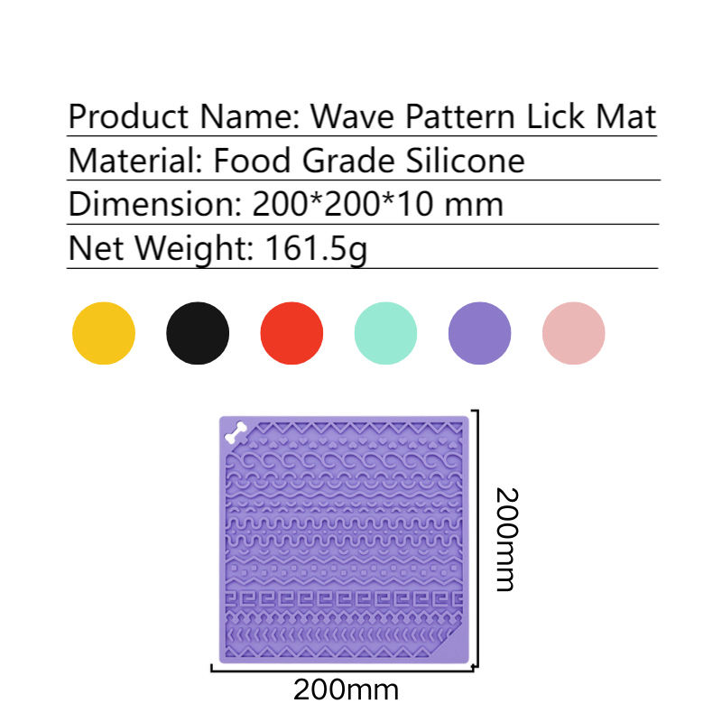 Custom Pet Lick Mat Oem Dog Licking Cat Licking Mat Dog Lick Mat ...