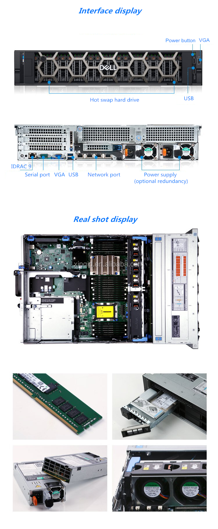 Enterprise Level Server Dells Poweredge R740 In Tel Xeon 4214r R760 32 ...