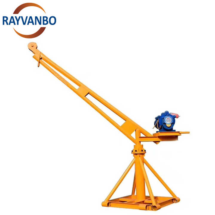 Portable Mini Crane with Electric Winch - 300kg to 1000kg