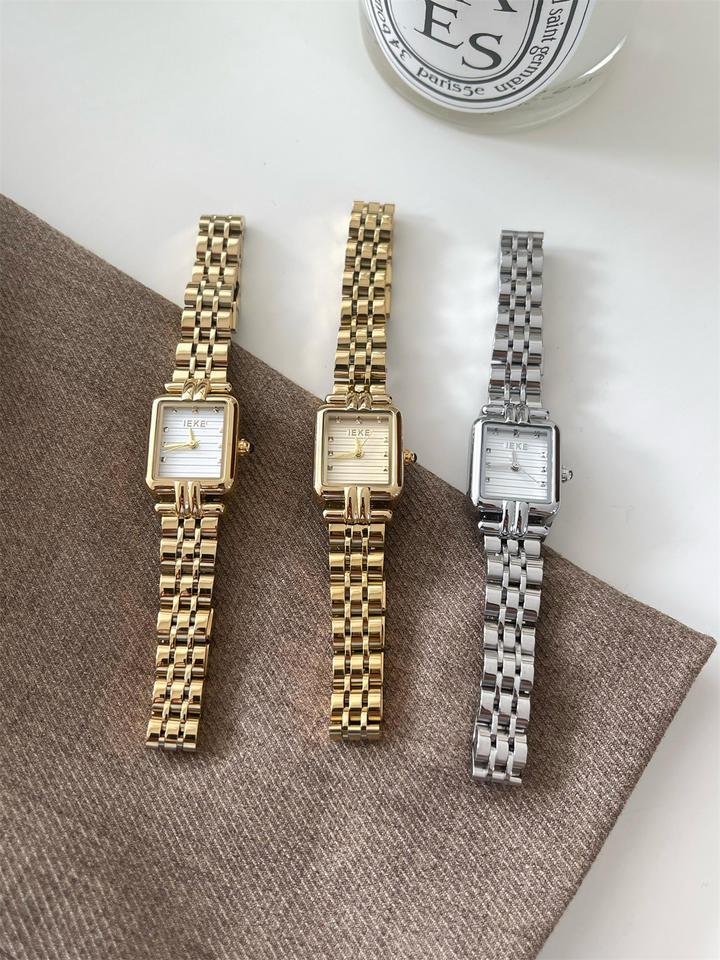 IEKE Petite and Exquisite Small square Watch for Women with Niche ...