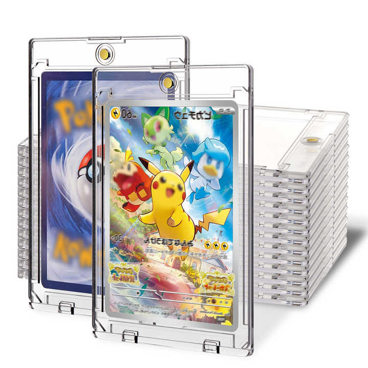 One Touch Magnetic Card Holder - Perfect for Baseball Cards