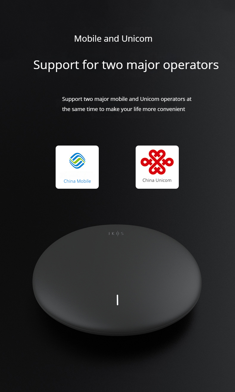 IKOS 4G Network Free Roaming Cost Fee Dual SIM Dual Standby Triple SIM ...