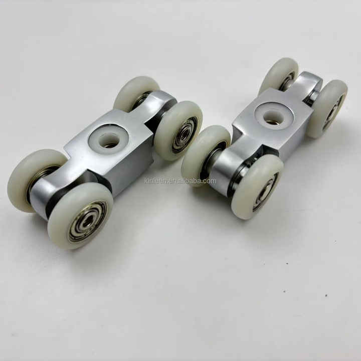 Ghost Glass Sliding Door System - Heavy Duty Rollers