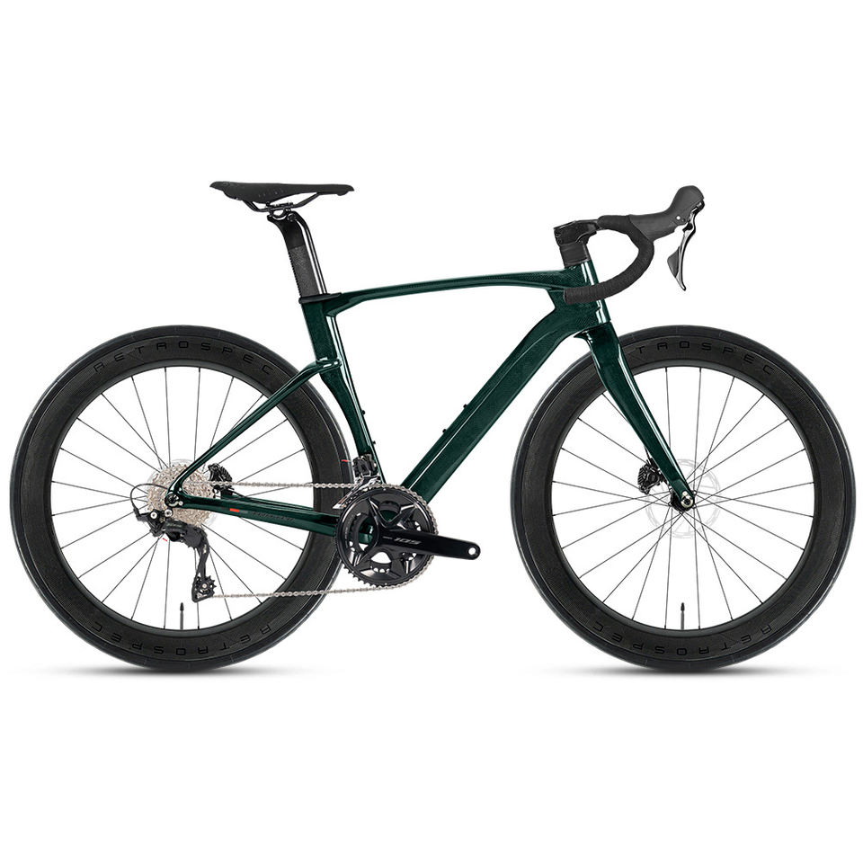 WheelTop Wireless 24 Speed Gear 3K Full Carbon Fiber City-Bike Hydr ...
