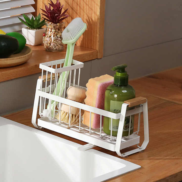 OEM Double-Tier Carbon Steel Kitchen Sink Drain Rack Cross-Border ...