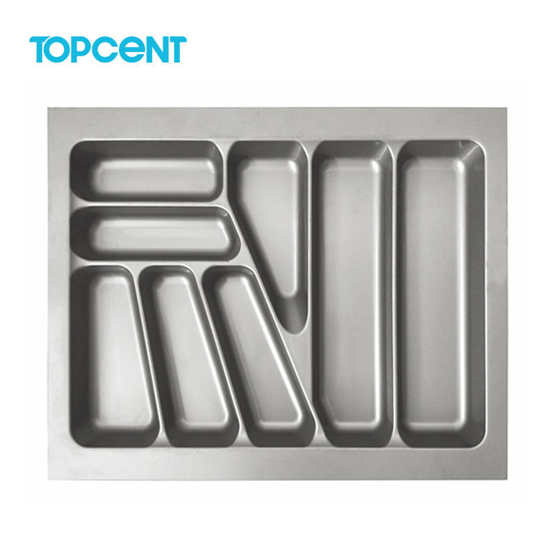 Topcent Food Grade PVC Plastic ABS Cutlery Tray Pull-out Storage Drawer ...