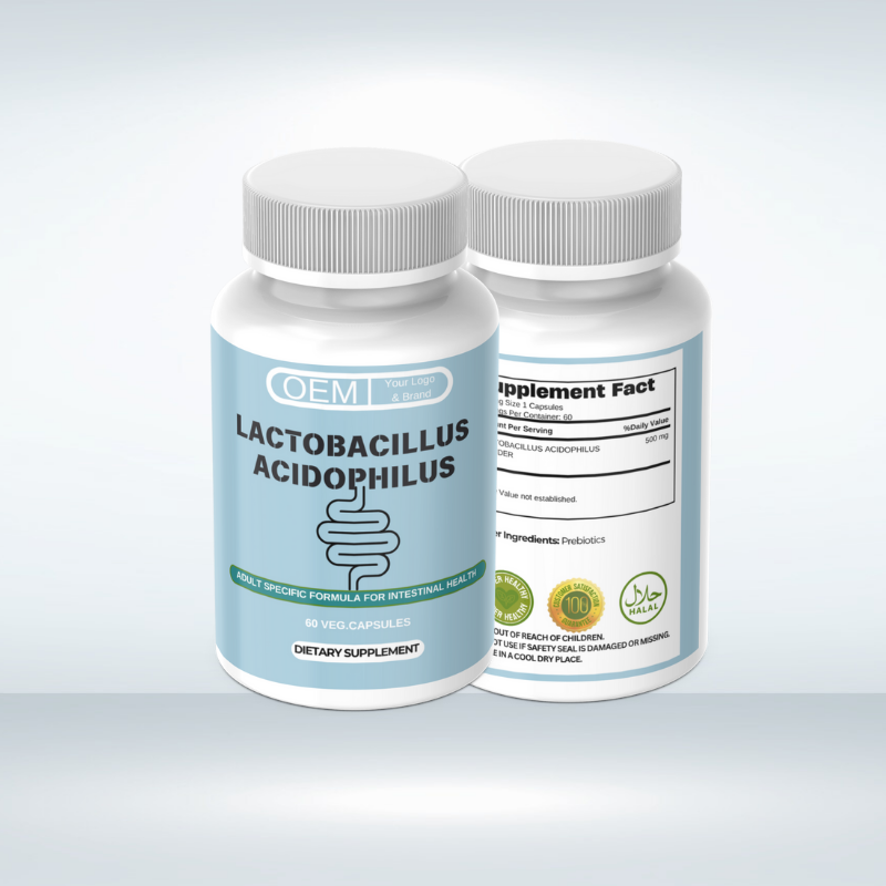 OEM Lactobacillus Acidophilus Probiotic Capsules for Adult Intestinal ...